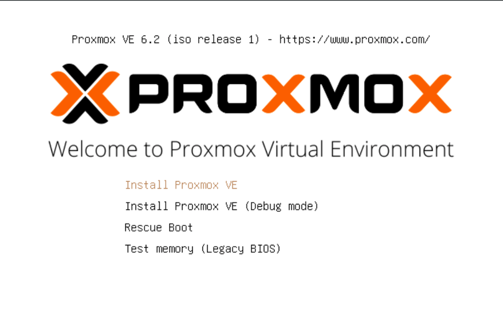 Installer Proxmox VE