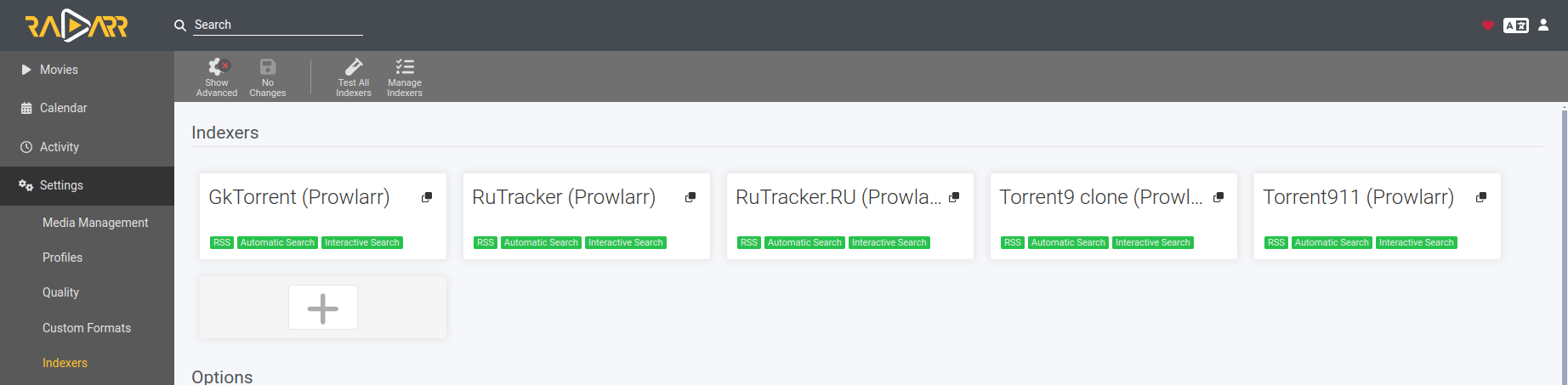 Installer Radarr, Sonarr, Lidarr et Readarr avec Docker