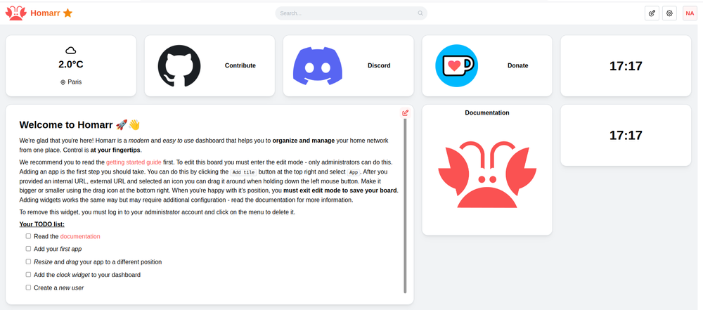 Installer Homarr avec Docker