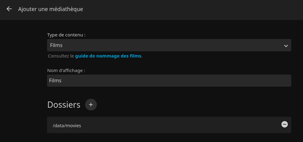 Installer Jellyfin avec Docker