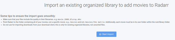 Installer Radarr, Sonarr, Lidarr et Readarr avec Docker